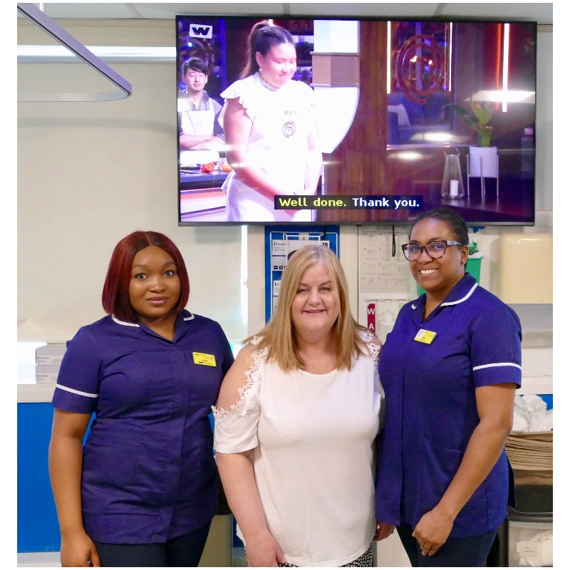 TVs for Sandwich Bay Ward - QEQM League of Friends